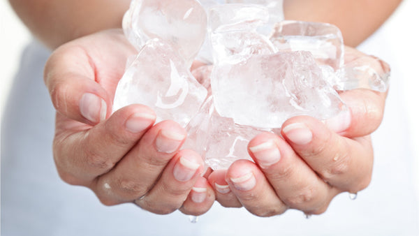 Ice cubes for acne pimple - ANJALI MD Skincare | Bright Blog